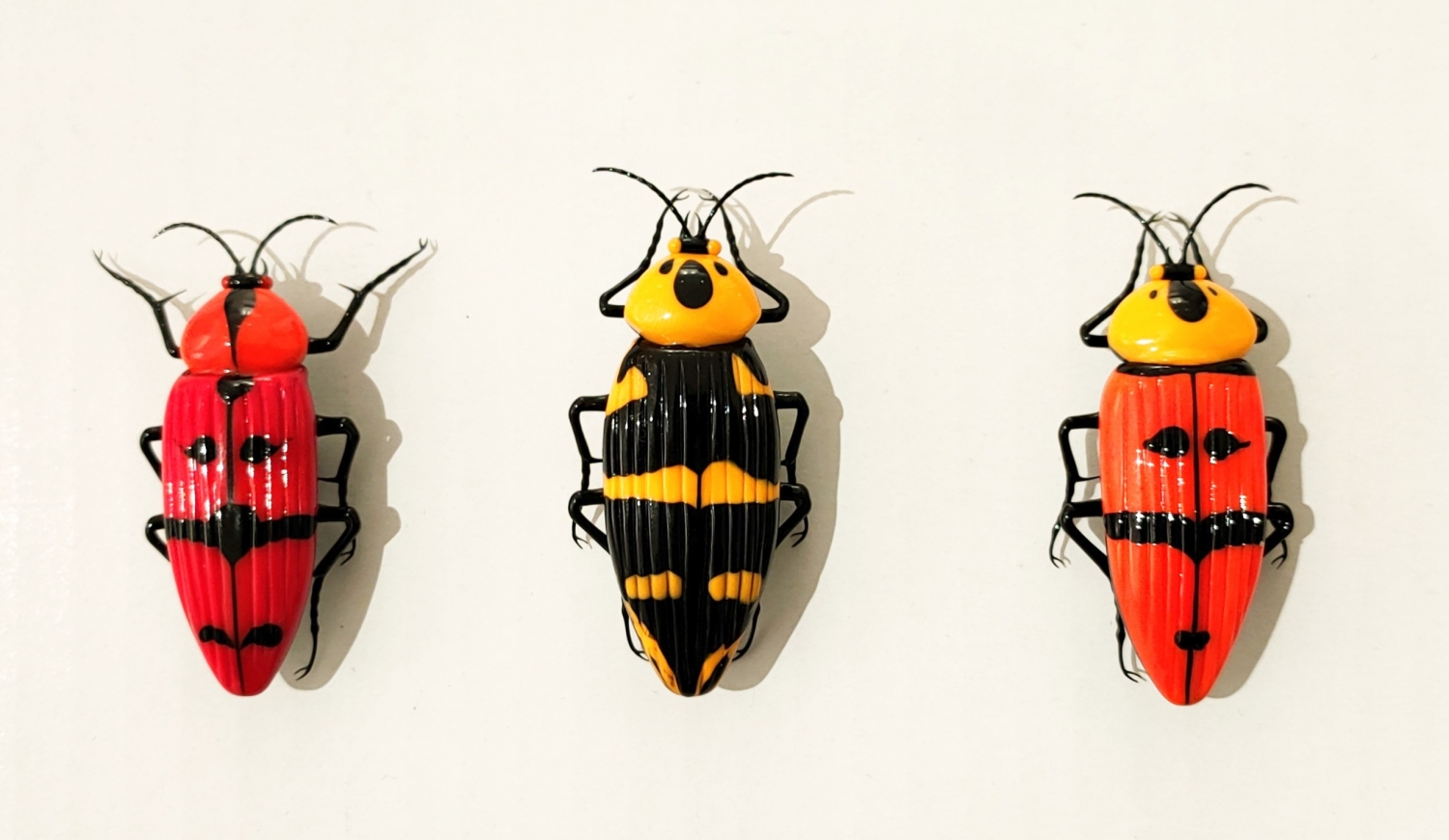 Emanuel Toffolo – Beetles Compositions, Small – Mostly Glass Gallery